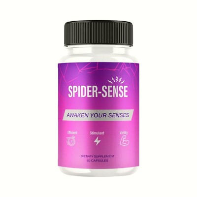 Spider Sense Pills - SpiderSense for Overall Mens Health - 60 Capsules ...