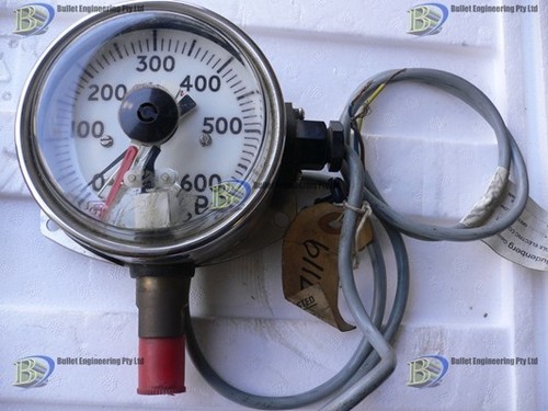 BUDENBERG 100MM GAUGE 0-600KPA 3/8 BSP WITH SWITCH chrome COVER | eBay