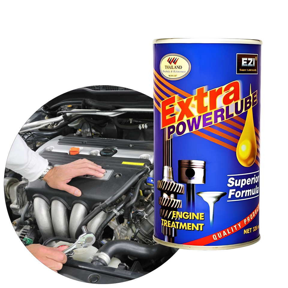 EZI Extra Power Lube Blue Superior Formula Engine Treatment Oil (4Packs ...