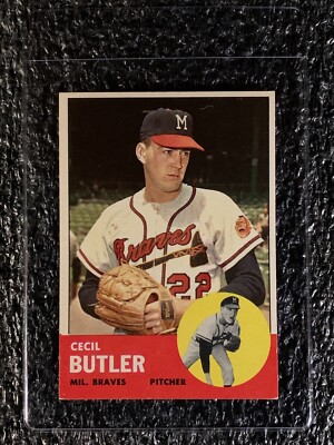 1963 Topps Baseball #201 Cecil Butler VG/EX | eBay