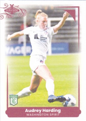2022 Parkside Paramount NWSL #70 Audrey Harding #353/749 Washington ...