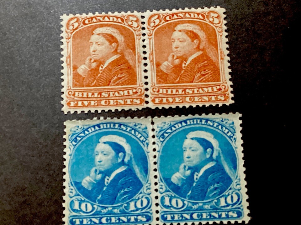 FB 42 & FB 47 CANADA BILL STAMPS MINT N H | eBay