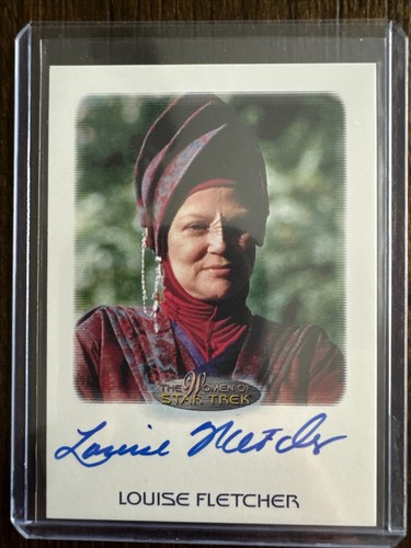 2010 RITTENHOUSE STAR TREK THE WOMEN OF STAR TREK LOUISE FLETCHER ...