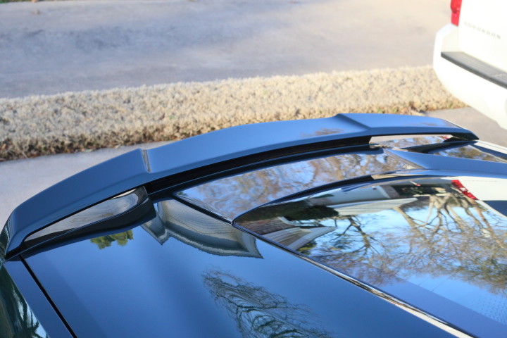 2014+Up Unpainted 2-Post Spoiler For Chevrolet Corvette (C7) High Rise ...