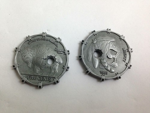 Vixentor Games Plugged Nickel Custom Dealer Coin | eBay