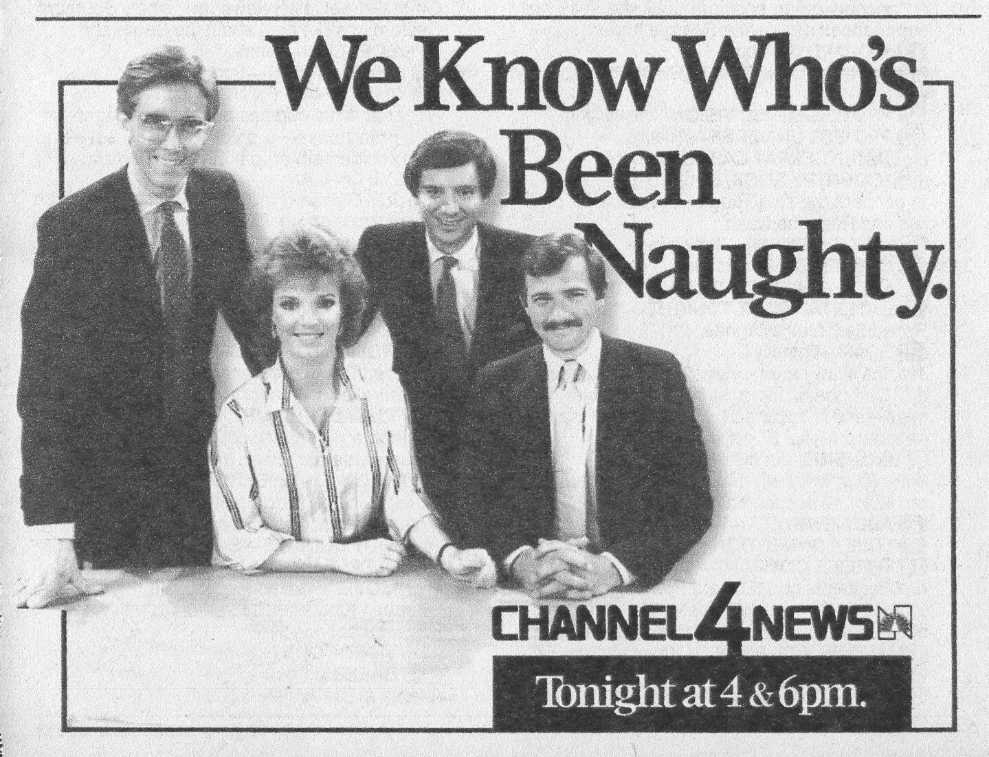 1986 TV AD KNBC NEWS FRED ROGGIN FRITZ COLEMAN JESS MARLOW | eBay