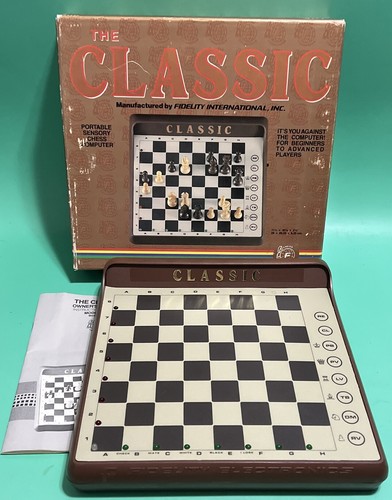 The Classic Chess Computer by Fidelity International CC8-6079 NIB ...