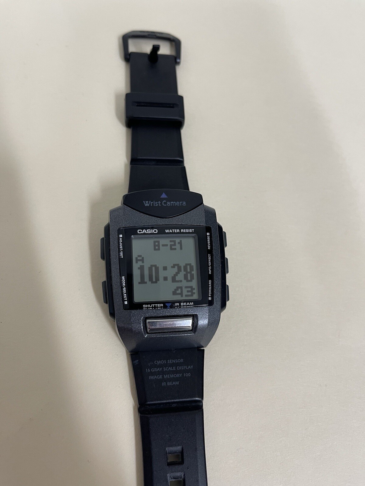 Casio Wqv-1 (Worlds First Camera Watch) Vintage | eBay