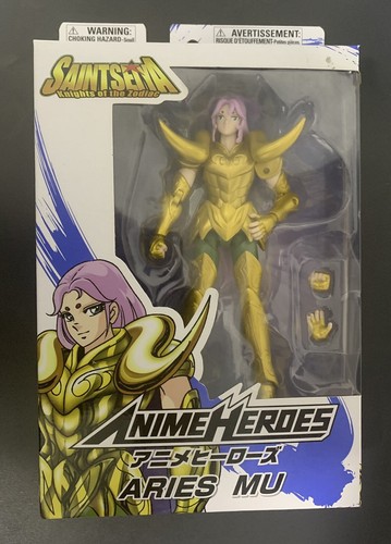 Bandai Saint Seiya Knights of the Zodiac Anime Heroes Aries Mu Action ...
