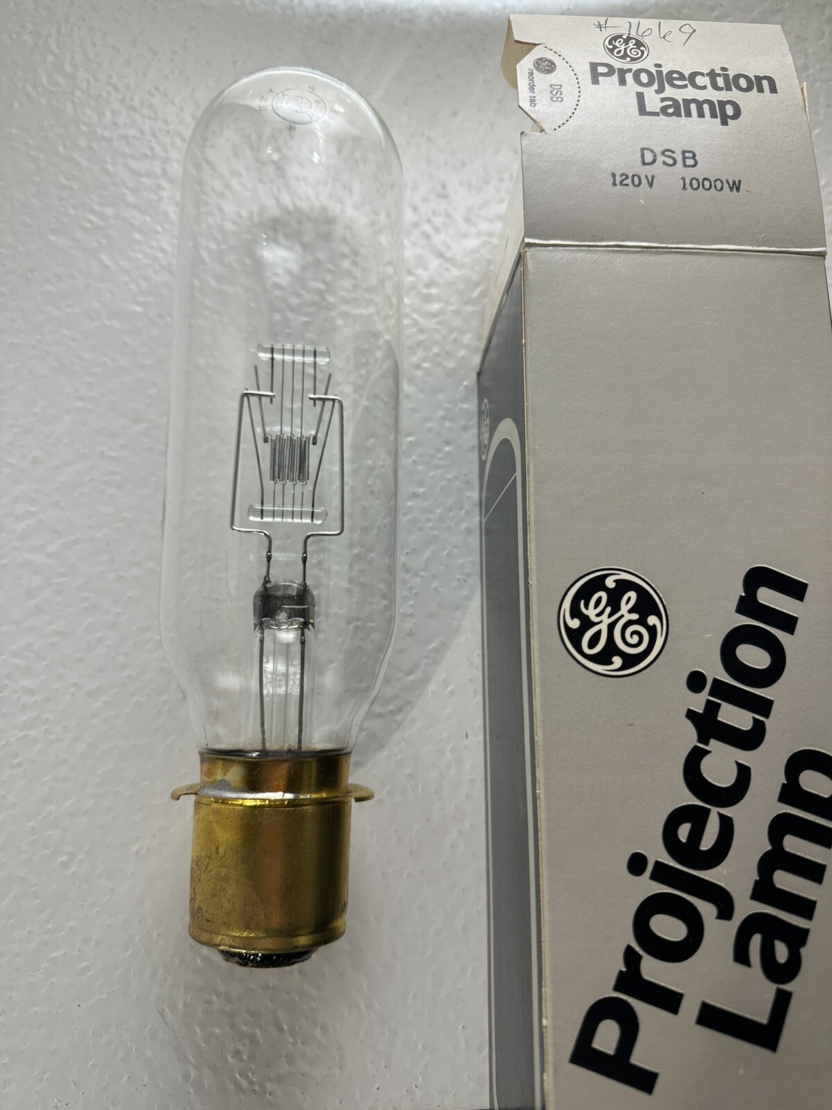 DSB projector lamp projection light bulb 120v 1000w, NOS G.E. brand | eBay