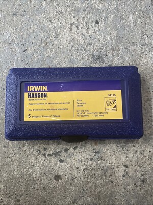 IRWIN Screw Extractor Set: 1/2 in 54125 | eBay