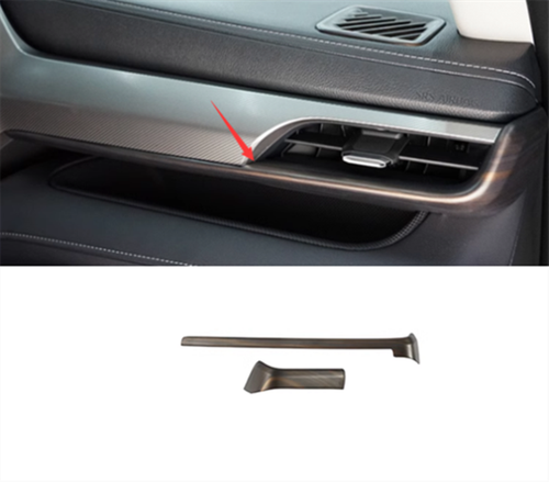 For Toyota Highlander 2020-2024 Peach wood grain Side Air Outlet Vent ...