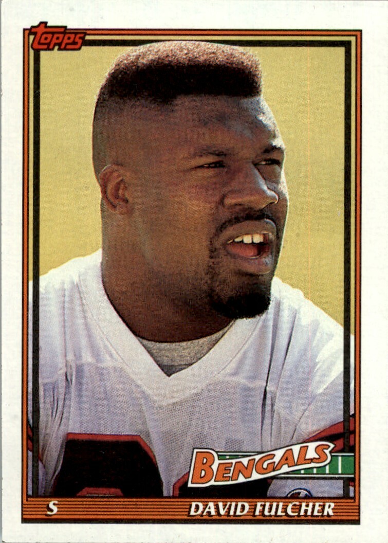 1991 Topps NFL David Fulcher #250 | eBay