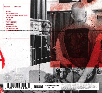 REFUSED WAR MUSIC NEW CD 602577999185| eBay