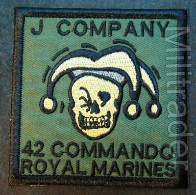 Britain British Royal Marines 42 Commando J Company Patch (OD) | eBay UK