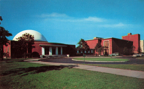 Postcard Museum of Science Boston Massachusetts Hayden Planetarium | eBay
