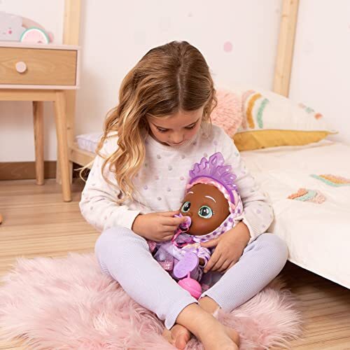 Cry Babies Kiss Me Princess Ivy- 12" Baby Doll Deluxe Blushing Cheeks ...