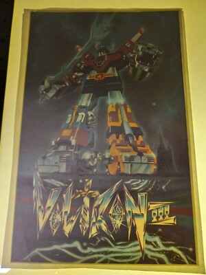 Vintage ( Authentic Iron-On / Heat Transfer ) Voltron III 3 LARGE PRINT ...
