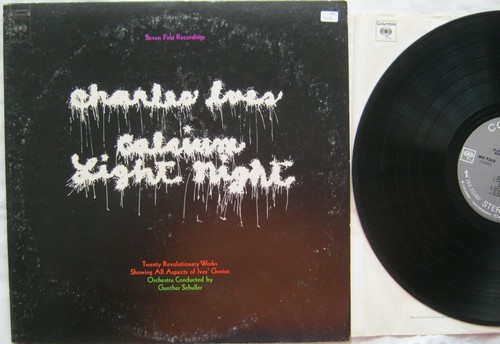 Calcium Light Night Charles Ives LP Columbia MS7318 VG+ | eBay