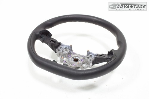 2020-2021 NISSAN VERSA LEFT SIDE STEERING COLUMN WHEEL LEATHER BLACK ...