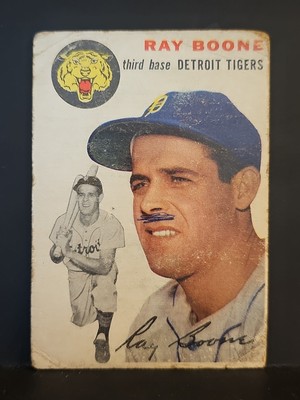 1954 Topps #77 Ray Boone TIGERS | eBay