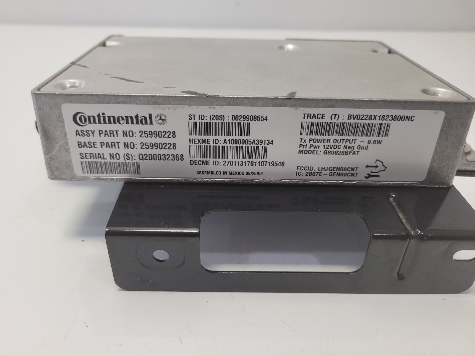 2009 CADILLAC CTS ONSTAR COMMUNICATION SATELLITE CONTROL MODULE OEM M5 ...
