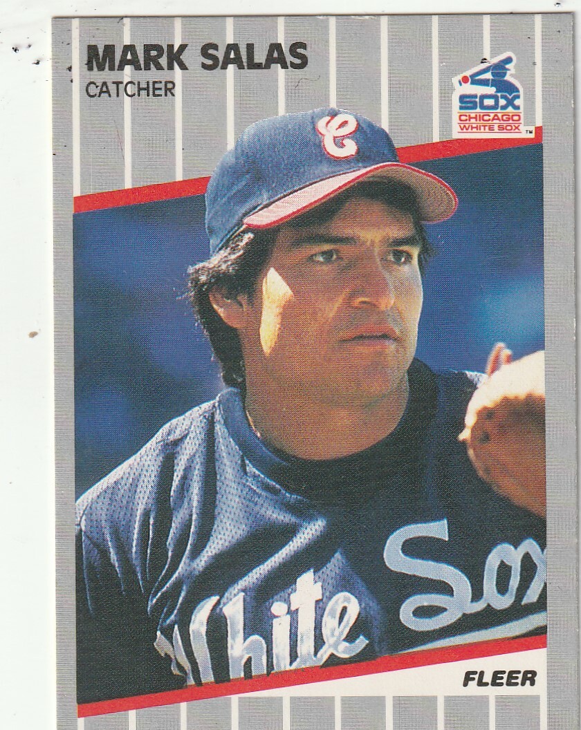FREE SHIPPING-MINT-1989 Fleer Mark Salas #511 WHITE SOX PLUS BONUS CARDS | eBay