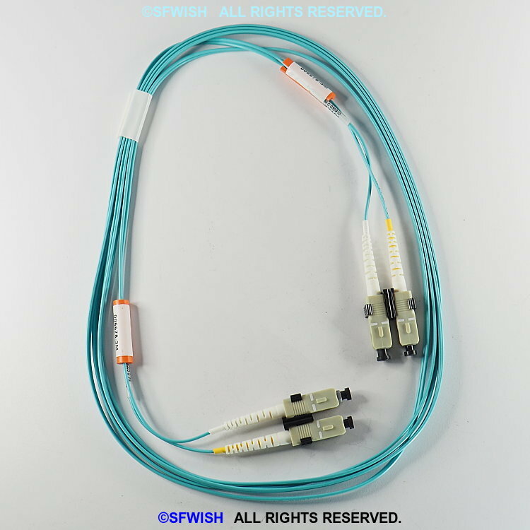 CommScope Lazrspeed Multimode SC to SC 2-Fiber Duplex Patch Cord 1.6mm ...