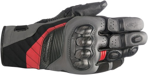 Belize Drystar Street Riding Gloves Black/Gray/Red Large Alp. 3526718 ...