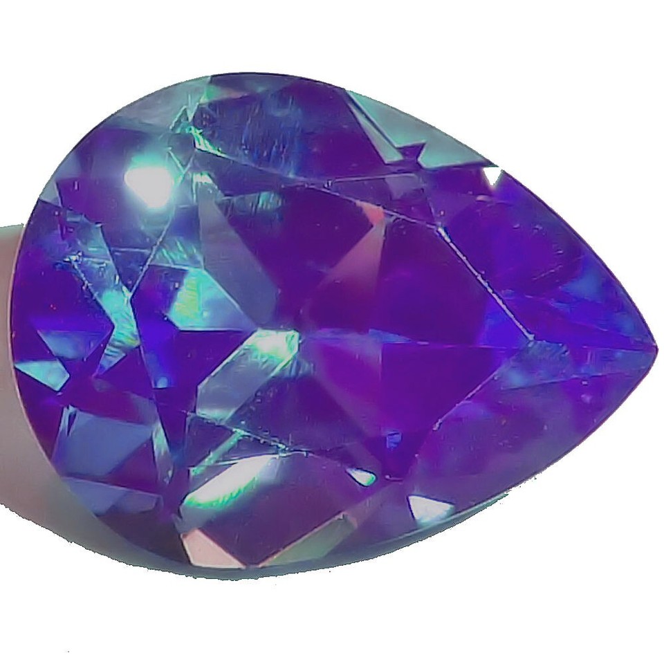 Lab Created Alexandrite Pear (2 options) Faceted Loose Gems since 1989 ...