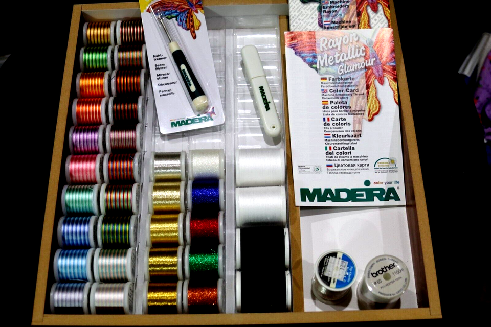 Madeira Thread Treasure Chest Full Thread Set BRAND NEW Complete 2 ...
