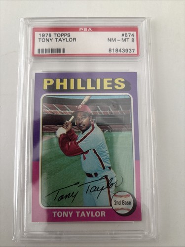 1975 Topps Tony Taylor PSA 8 | eBay