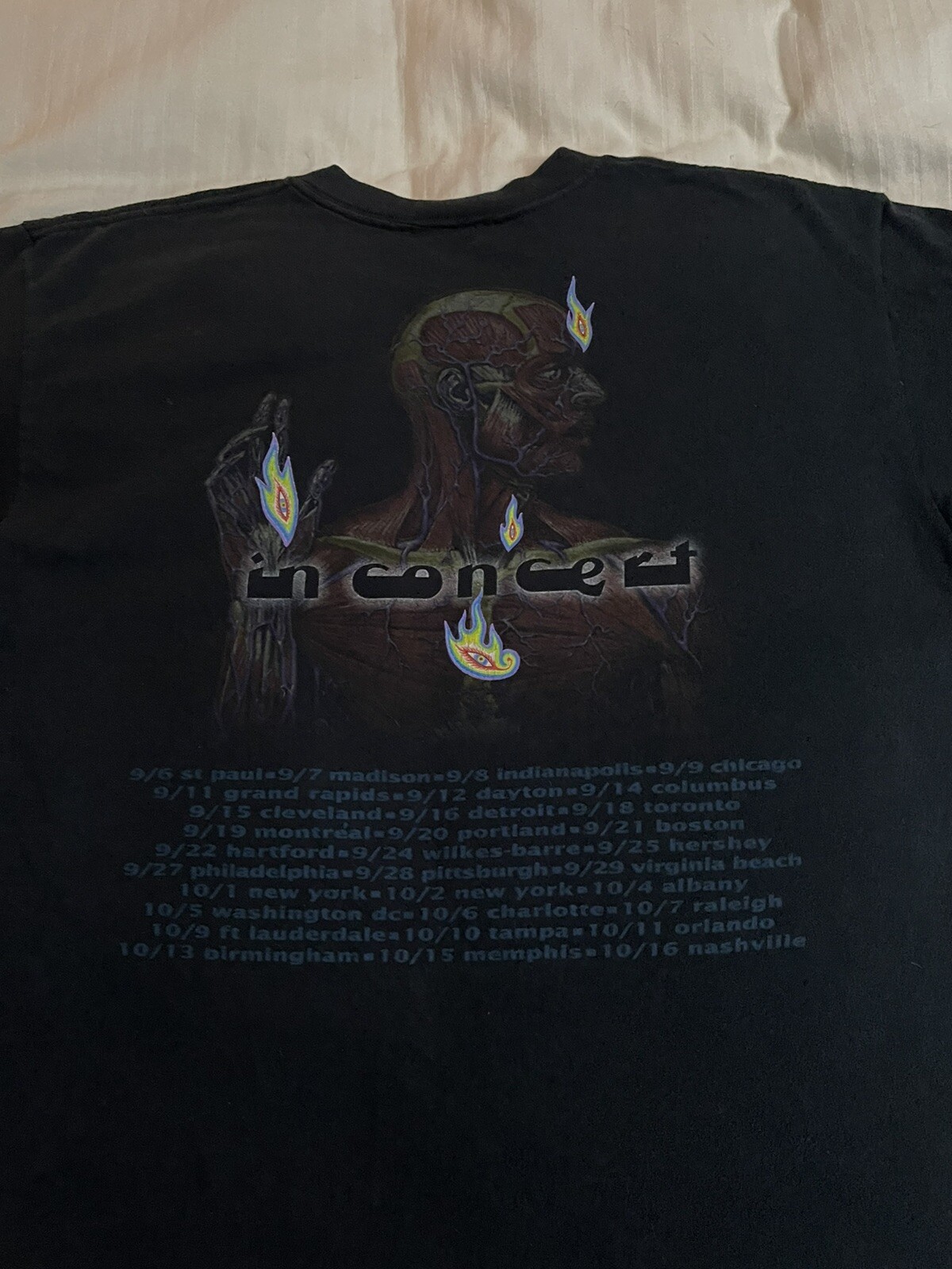 Tool ORIGINAL Vintage Lateralus Tour Shirt Sz L - Gem
