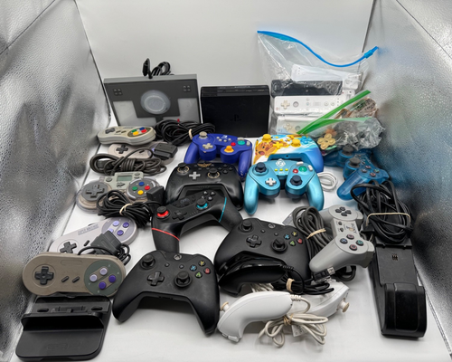 Nintendo Xbox Playstation Controller Mix Lot of Controllers For Parts ...