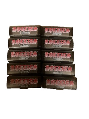 10 Boxes Rollies King Size cigarette rolling papers on a roll 5 Meters ...
