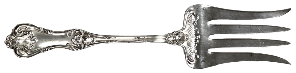 Federal Cotillion Frank Smith Sterling Silver Small Cold Meat Fork 69 ...