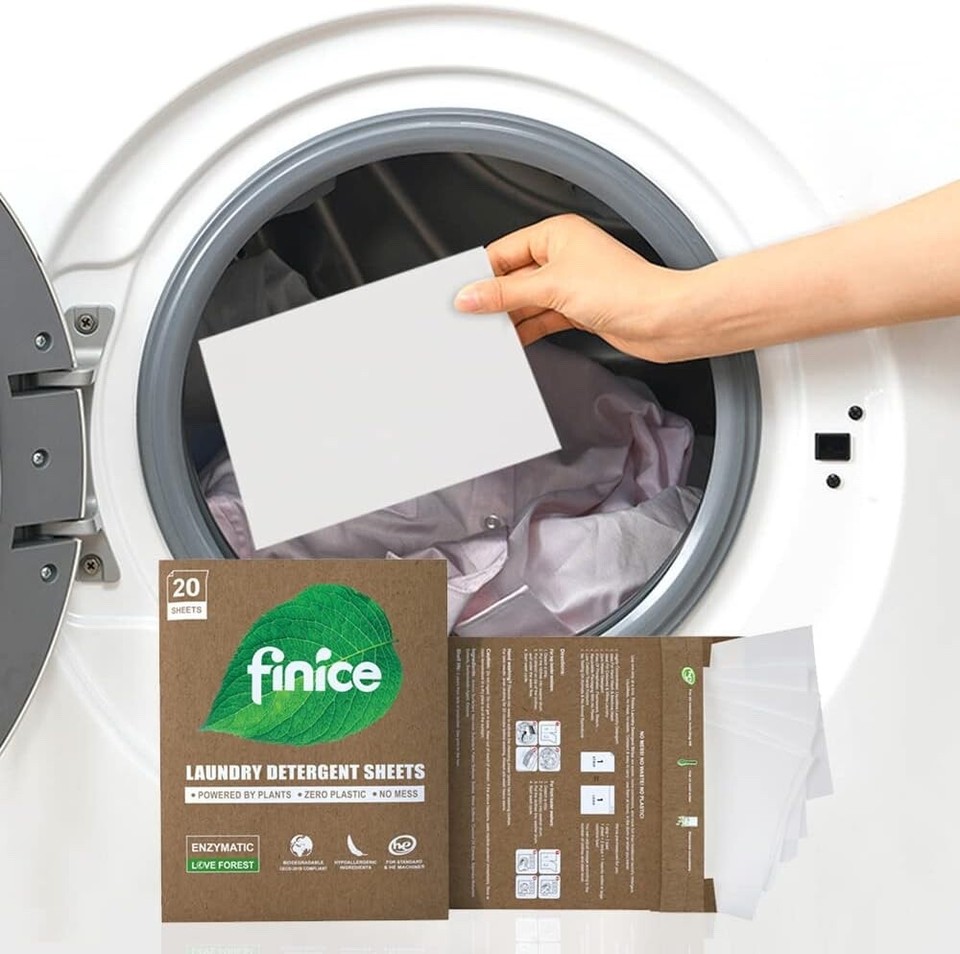 8 X 20 Ct Finice Laundry Detergent Sheets Unscented | eBay