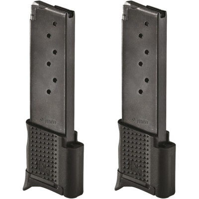 ProMag (2 Pack) Ruger LC9 9mm, 10-Round Extended Magazine, RUG 17, Blue ...