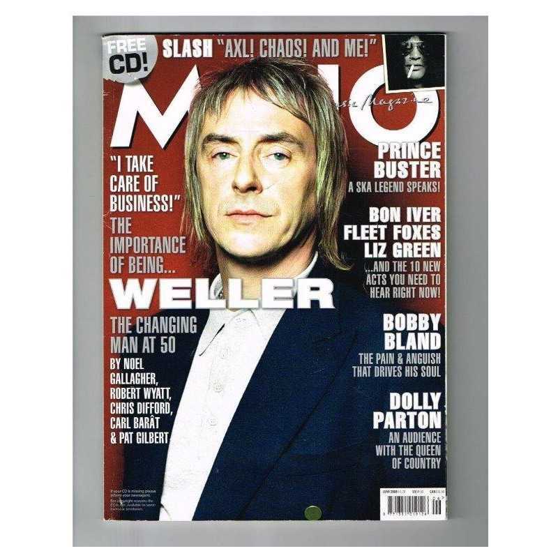 Mojo Magazine June 2008 mbox2376 Paul Weller Prince Buster | eBay