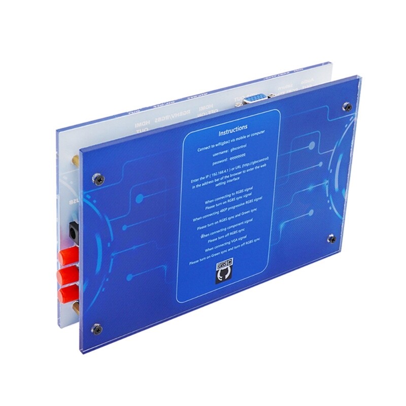 GBS VGA Scart Ypbpr Signal to VGA Upscaler For Video Console | eBay