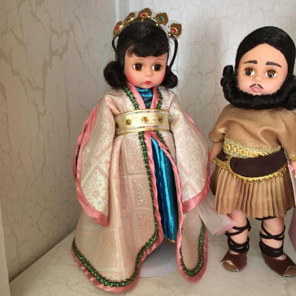 lot of 4 Bible series 8" Madame Alexander dolls Joseph, Samson, Delilah ...