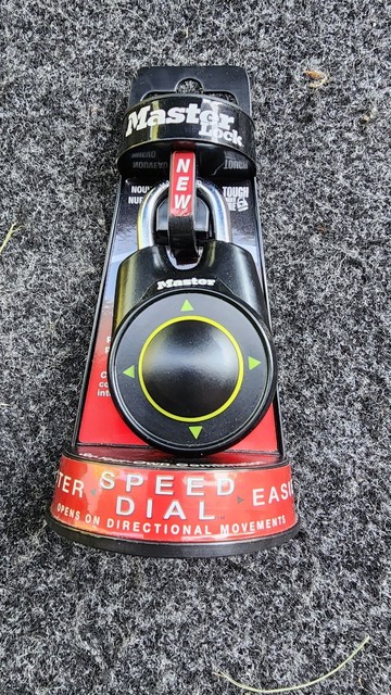 Master Lock 1500ID Speed Dial Combination Locks - 4 Pack for sale ...