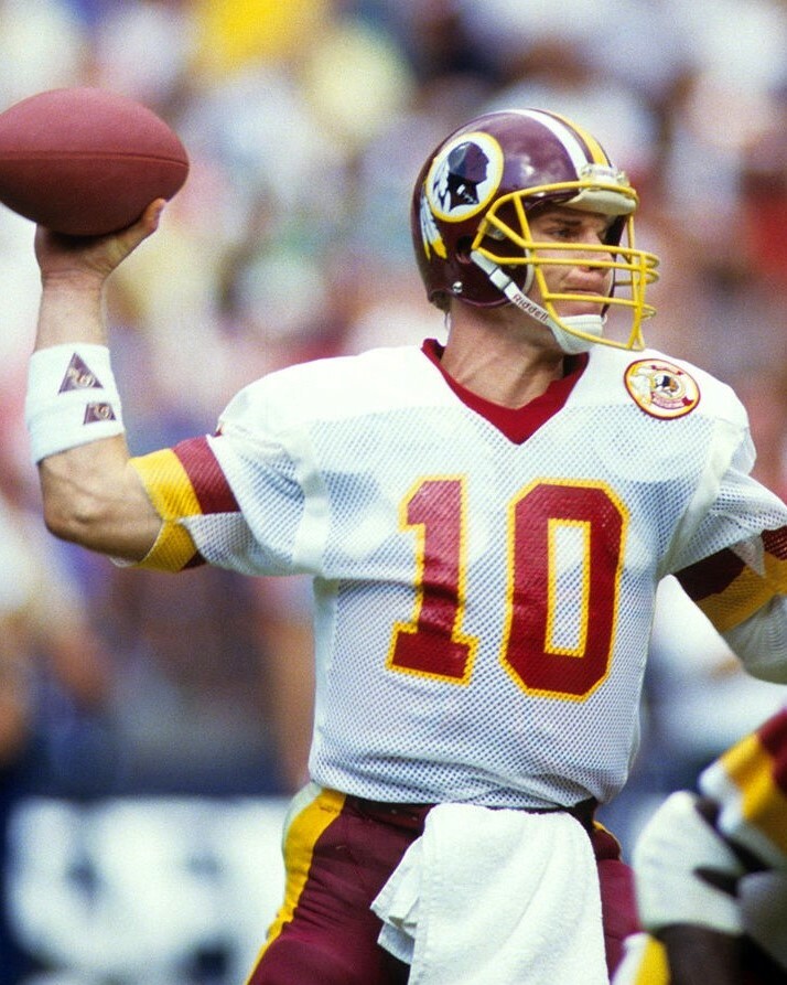 JAY SCHROEDER 8X10 PHOTO WASHINGTON REDSKINS NFL FOOTBALL CLOSE UP | eBay