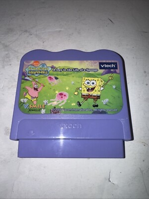 Vtech V Smile Spongebob Squarepants Sponge Game Cartridge. (f) | eBay