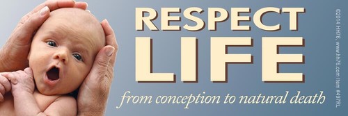 Respect LIFE Pro-Life Bookmark (Pack of 100) | eBay