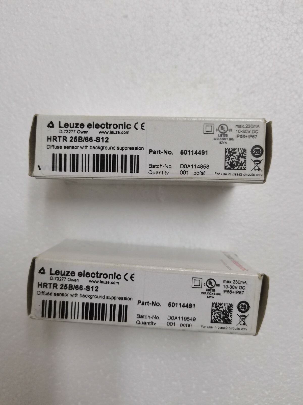1 PC NEW HRTR 25B/66-S12 Photoelectric Sensor #B06Y CL | eBay