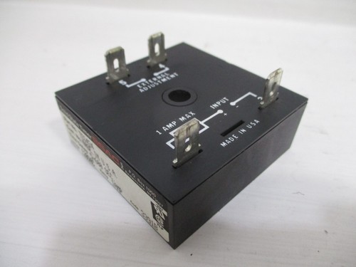 ABB SSAC TS1424 Solid State Timer 120V 1 Amp 5-600 Sec. 1A Asea Brown ...