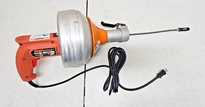 General Pipe Cleaners Super-Vee Drain Cleaner Snake 6355-GWS Plumbing ...