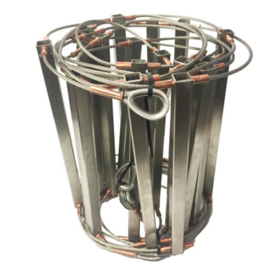 Wire Rope Caving Ladders medium Stainless Steel Safety Equipment rung ...