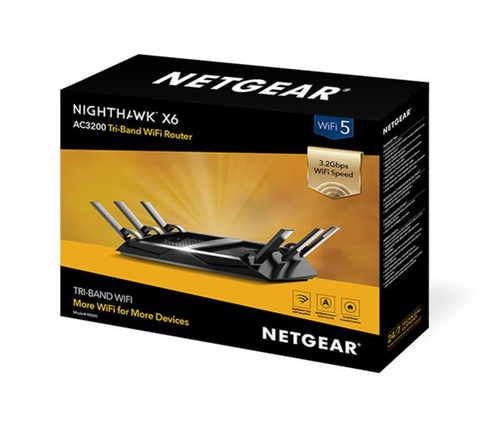 NETGEAR R8000 3200 Mbps 5 Port 3200 Mbps Tri-Band Wireless Router ...